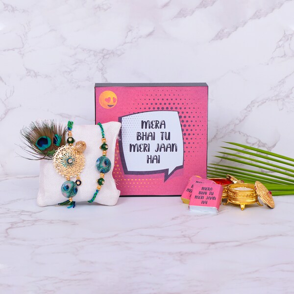 Pyara Bhai Peacock Rakhi | Winni