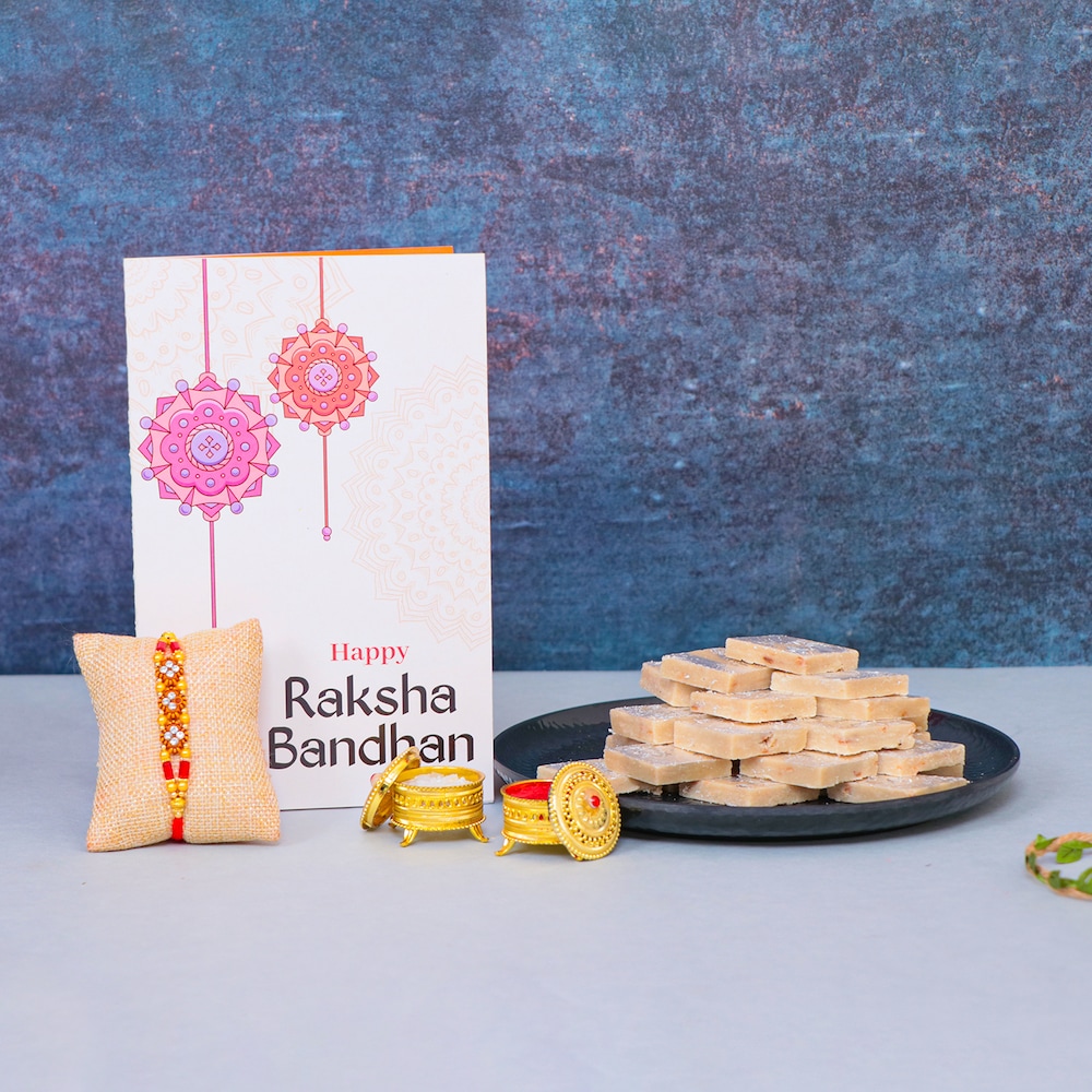 Rakhi Sweet Showcase Hamper | Winni