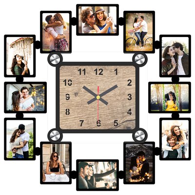 Order Personalised Clocks | Send Personalised Wall Clocks Online | Winni