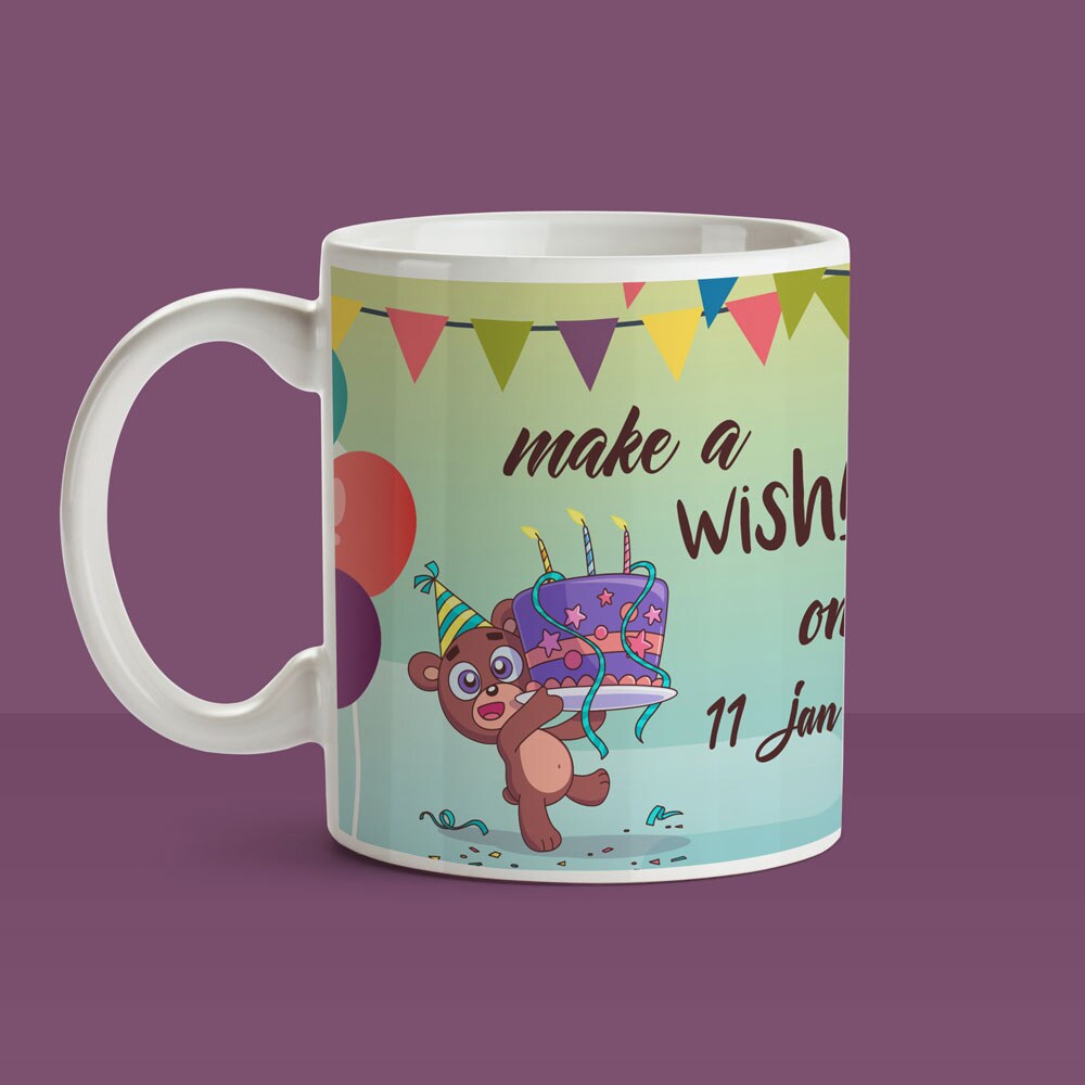 Birthday Wishes Mug Winni