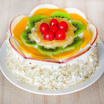 Fresh Fruit Cream Cake | Winni
