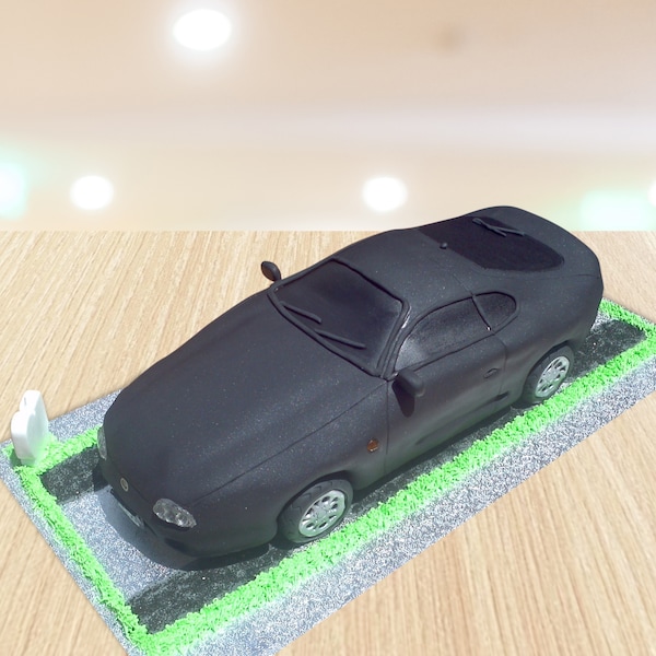 Stylish Car Shaped Cake | Winni