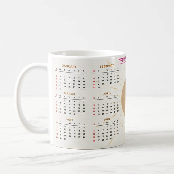 New Year Calendar Mug | Winni