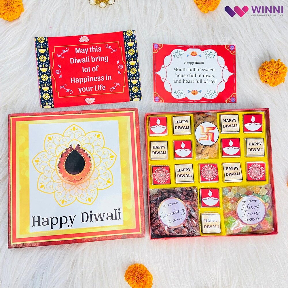 Diwali Fantastic Sweet And Crunchy Choco Combo | Winni