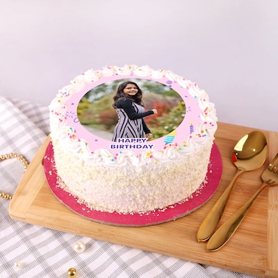 Photo Cake Online | Get 25% OFF, Order/Send Photo Cakes for Birthday ...
