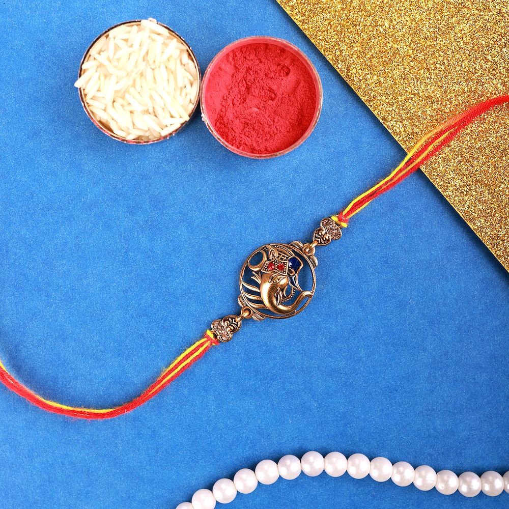Sacred Designer Ganesha Rakhi | Winni