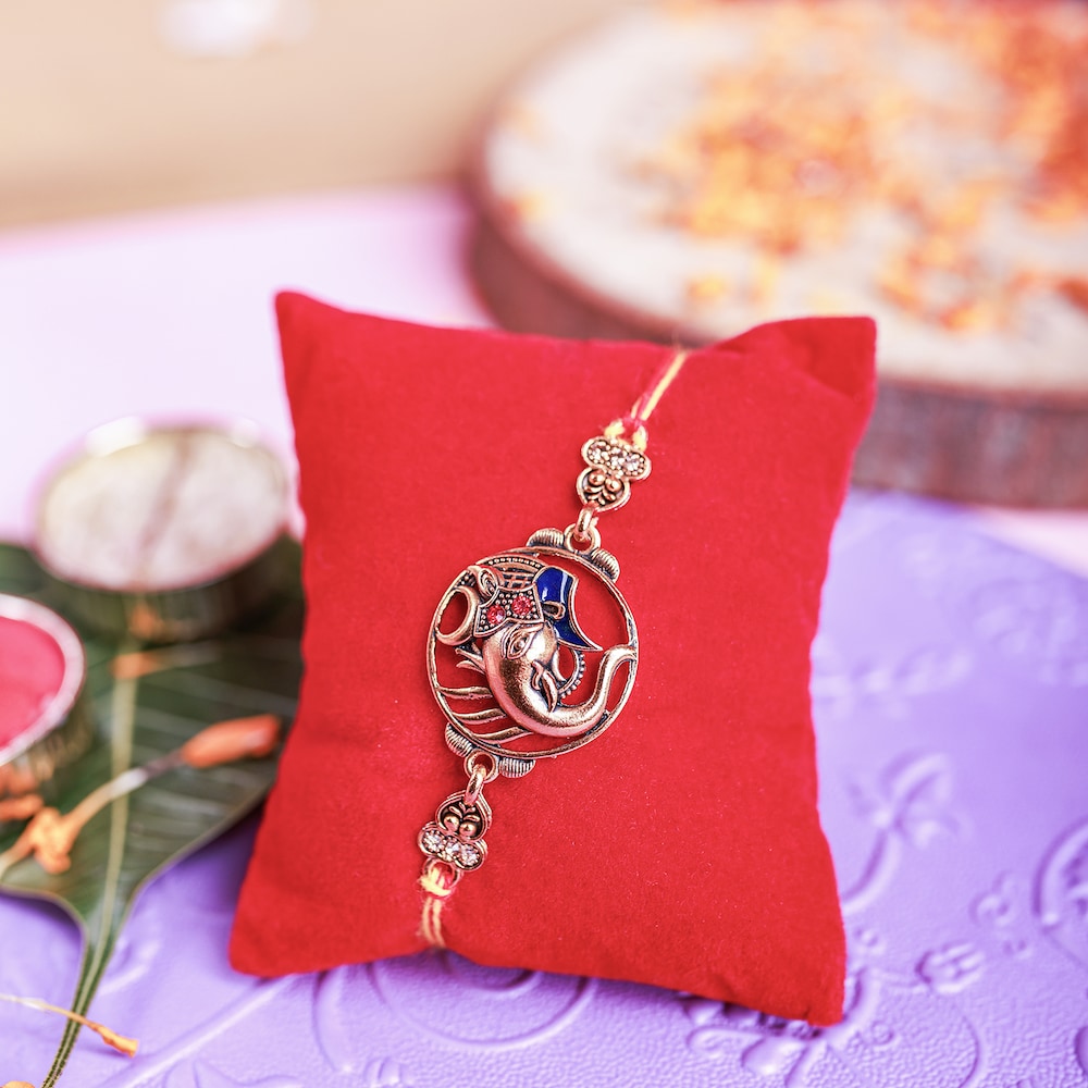 Sacred Designer Ganesha Rakhi | Winni