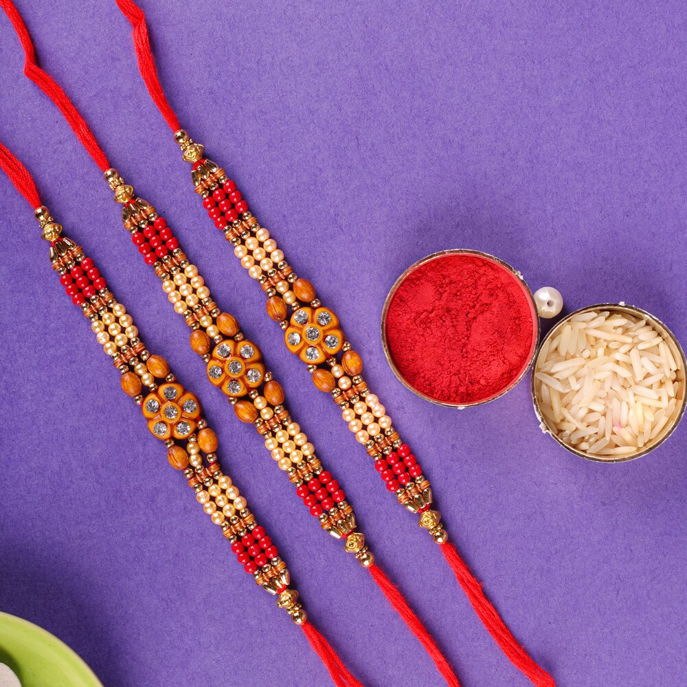 Unique Rakhi Set Of 3 | Winni