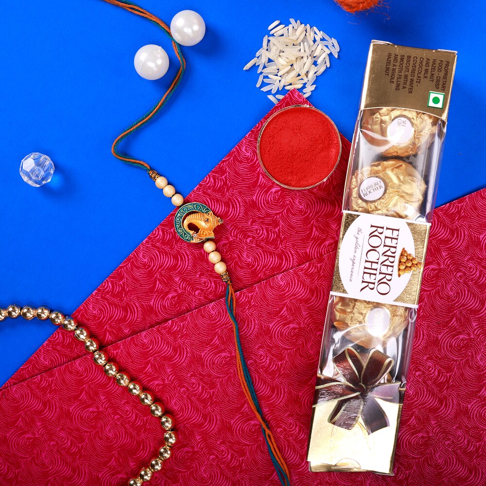 Ganesha Rakhi With Ferrero Rocher | Winni