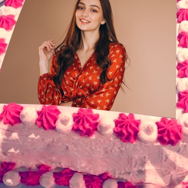 Lip Smacking Photo Cake | Winni