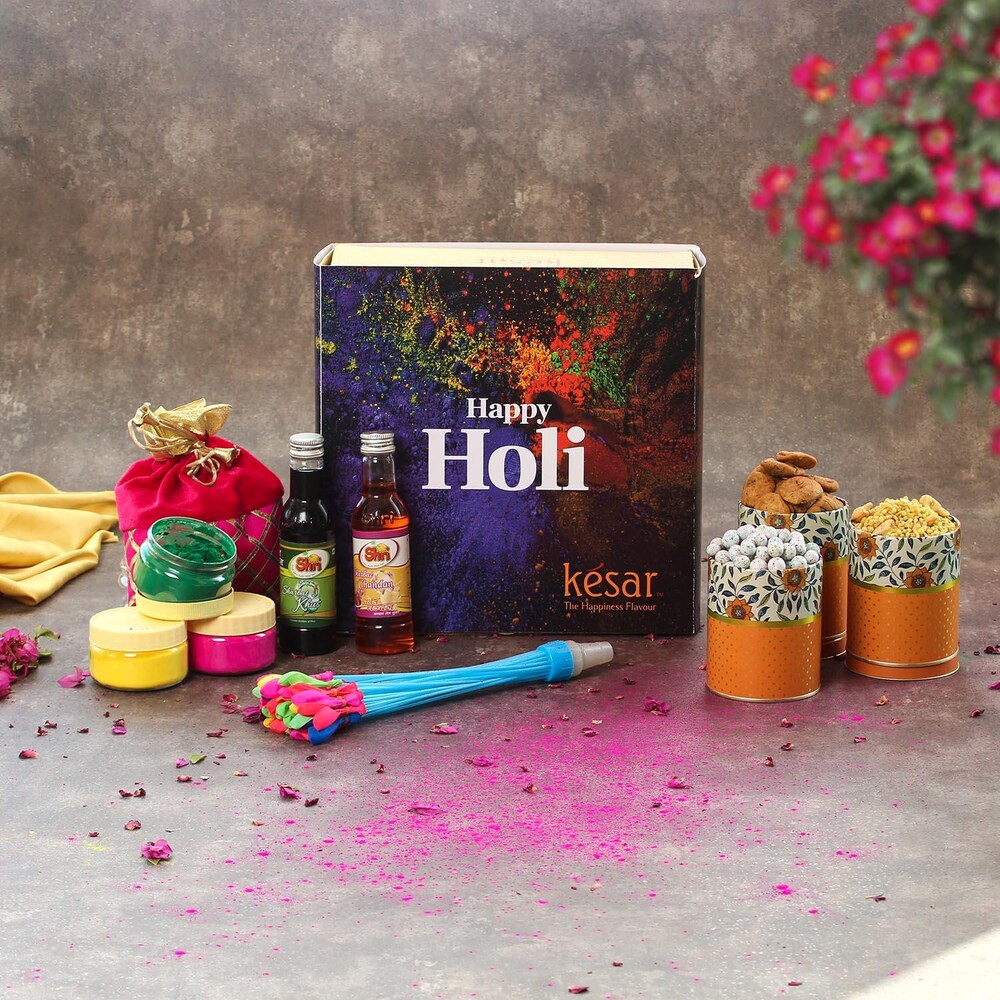 Luscious Sweets And Herbal Color Treat Box | Winni