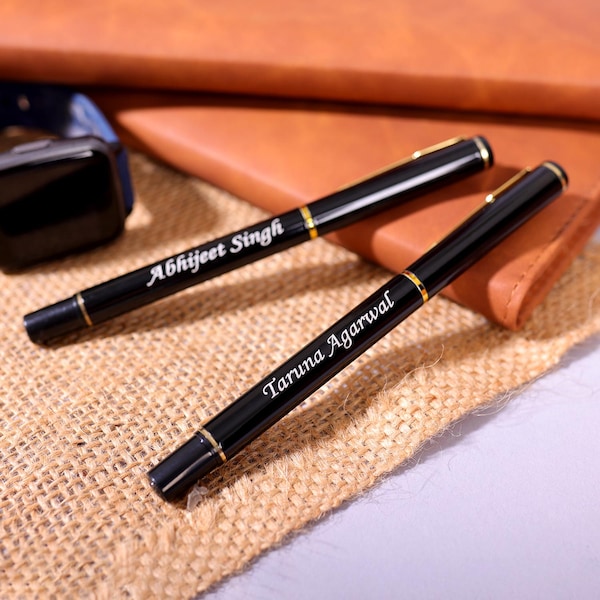 Classy Personalized Couple Pen Combo | Winni