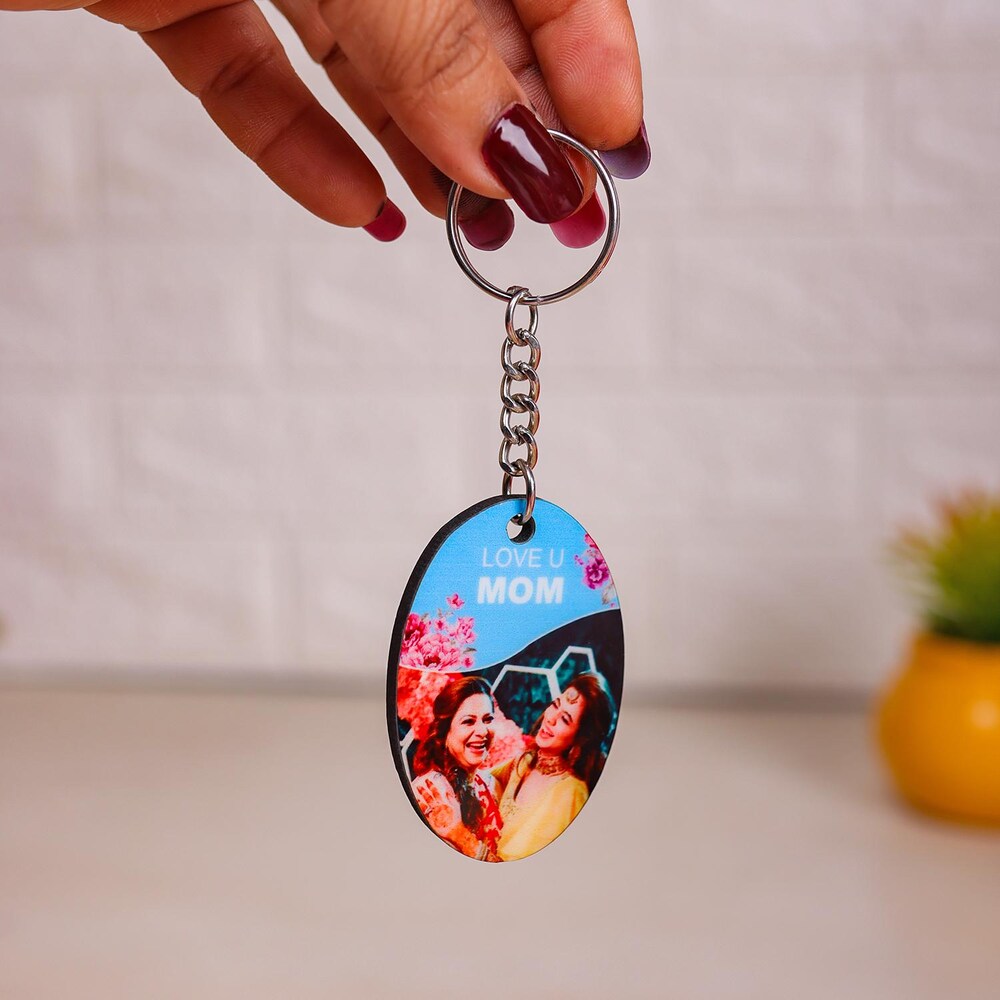 Love You Mom Personalized Key Chain | Winni
