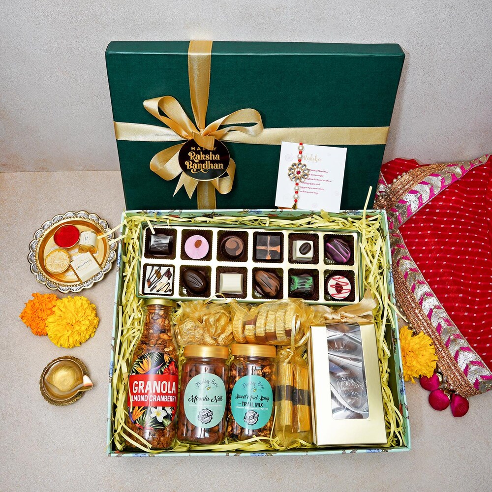 Everlasting Bond Choco And Rakhi Hamper | Winni