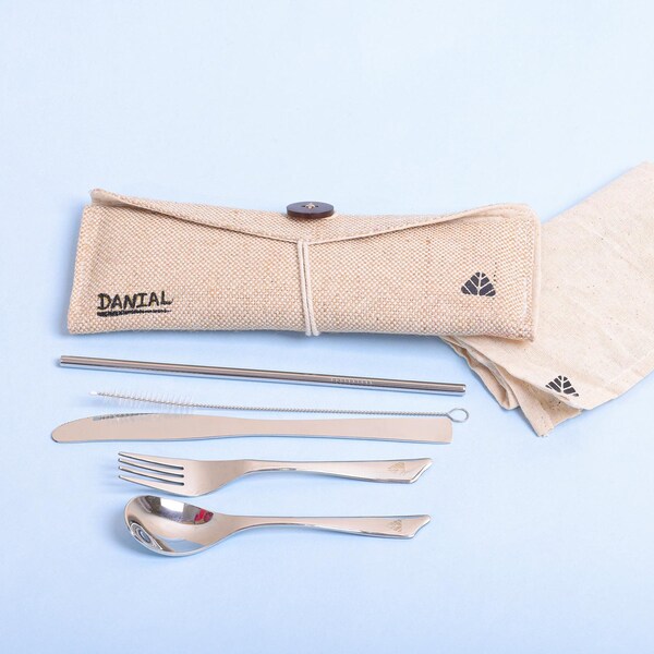 Personalized Travel Cutlery Set | Winni