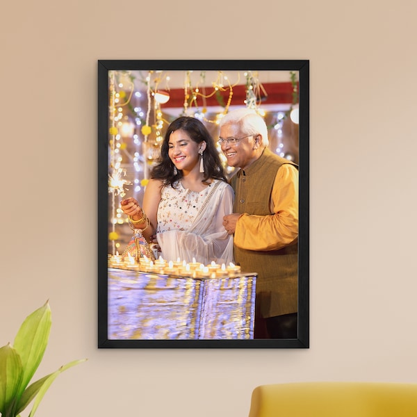 Personalized Diwali Celebration Photo Frame | Winni
