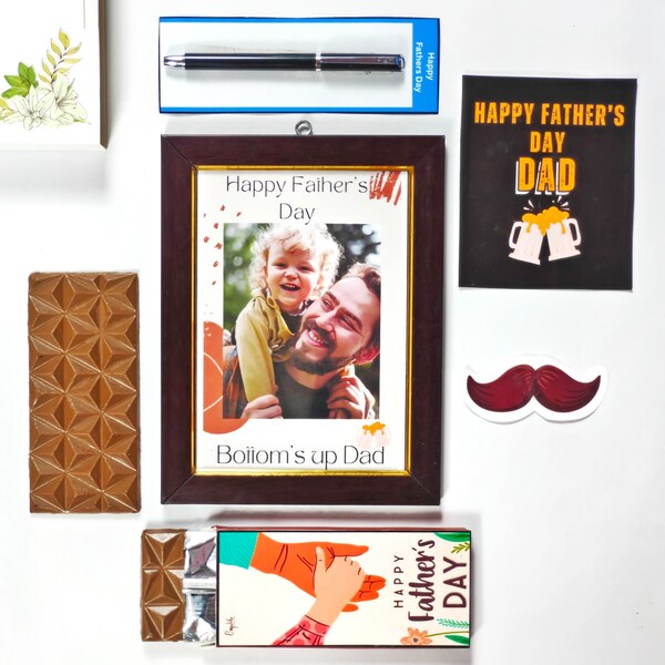 Bottoms Up Dad Personalised Fathers Day Pack | Winni