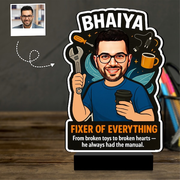 Personalized Fixer of Everything Frame for Bro | Winni